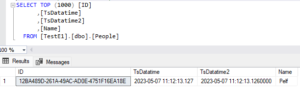 SqlServer & EF7: Using datetime vs datetime2 date type - Mark Pelf - Blog